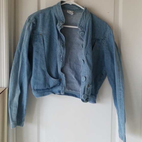 Vintage | Jackets & Coats | Vintage Light Denim Jacket | Poshmark